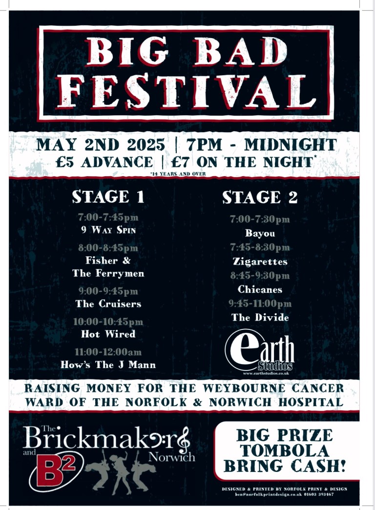 Gig Guide – Brickmakers – The Brickmakers